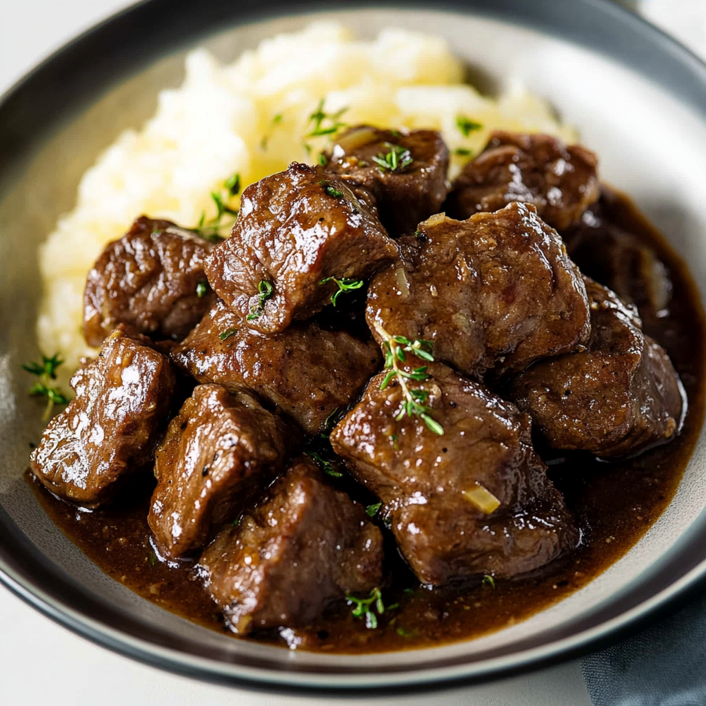 Easy Beef Tips Recipe for Dinner