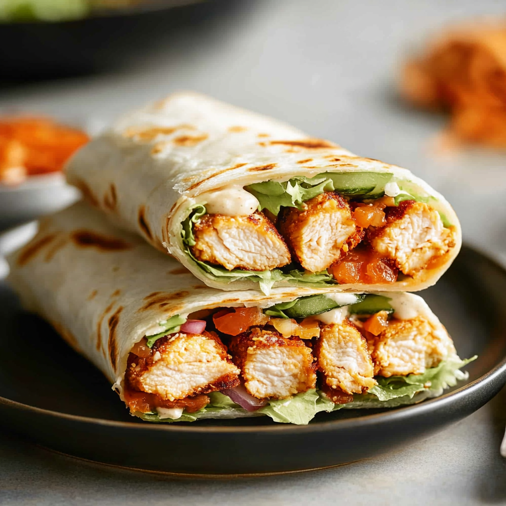 Easy and Delicious Chicken Wraps