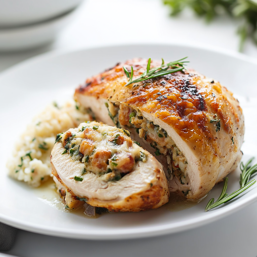 Delicious Stuffed Chicken