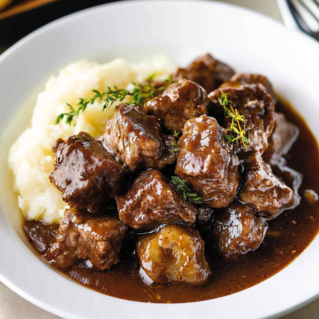 Easy Beef Tips Recipe for Dinner