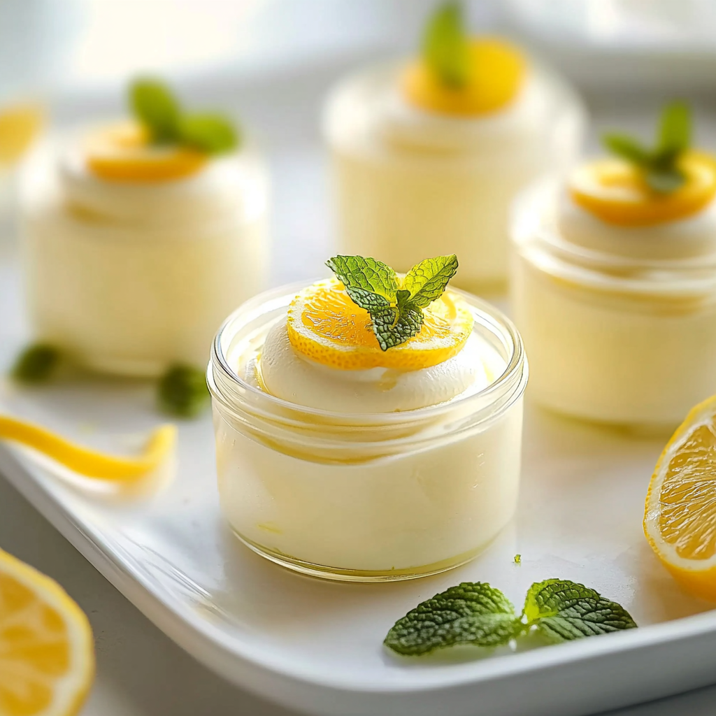 Easy Lemon Mousse Recipe