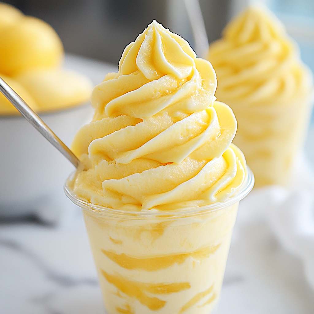 Homemade Orange Dole Whip Recipe (Like Disney)