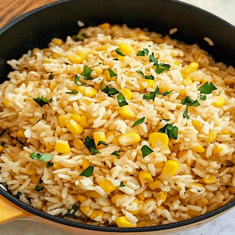Hot Buttered Corn Rice