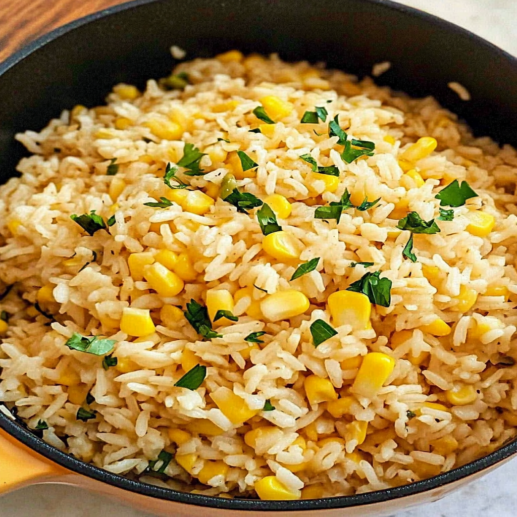 Hot Buttered Corn Rice