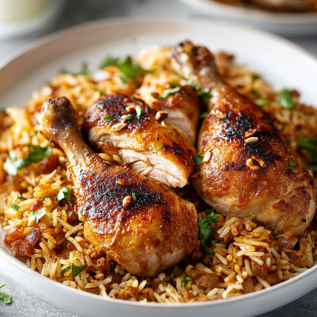 Arabic Chicken and Rice (Kabsa)