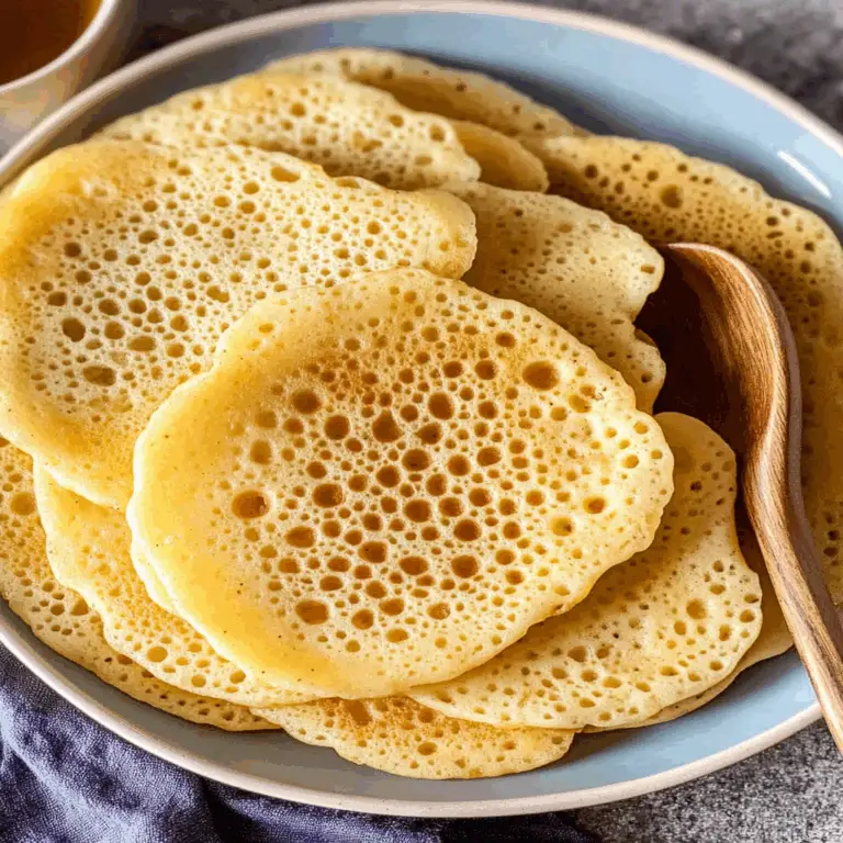 Baghrir (Moroccan Pancakes)