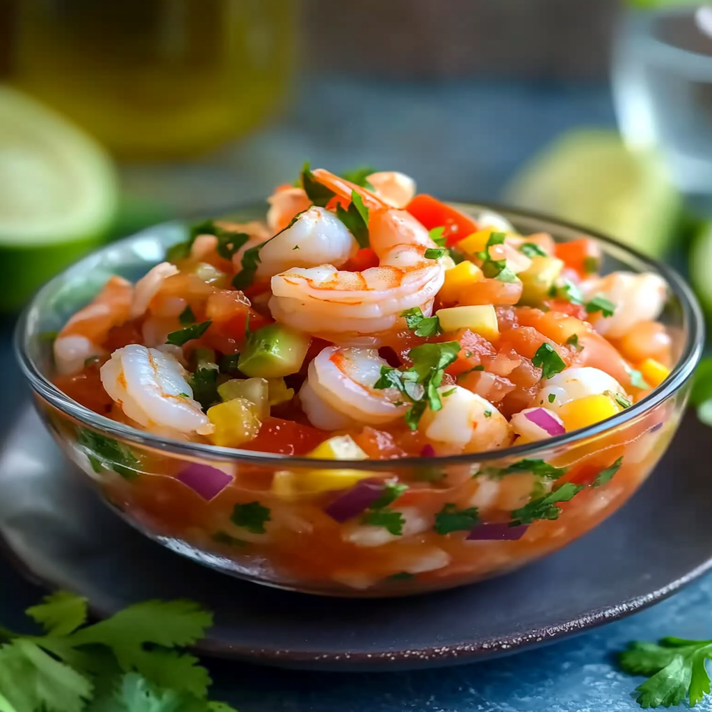Spicy Shrimp Ceviche
