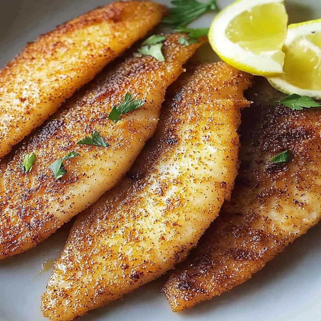 Crispy Pan-Fried Tilapia
