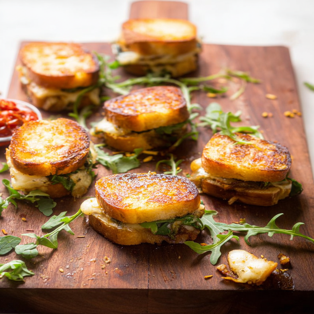 Mini Grilled Cheese Sandwich Appetizers