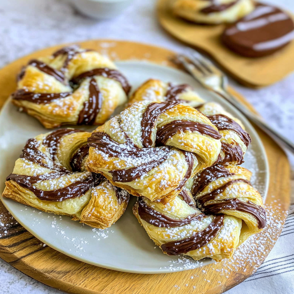 Nutella Puff Pastries
