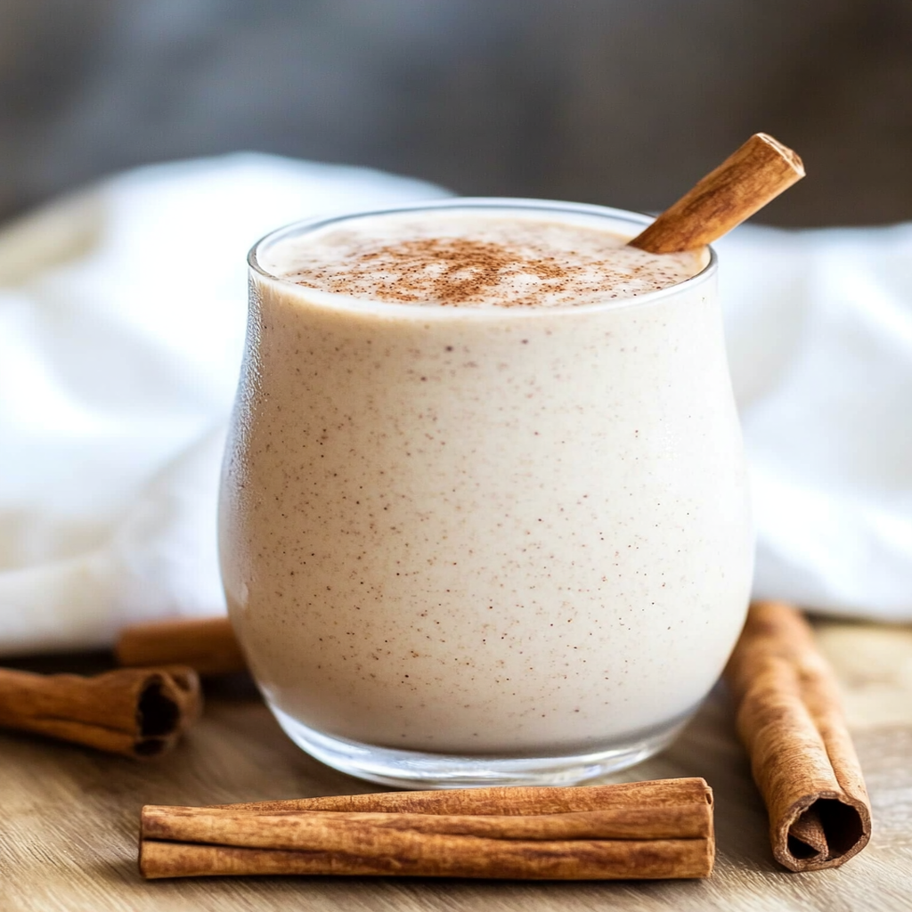 Vanilla Cinnamon Roll Protein Smoothie