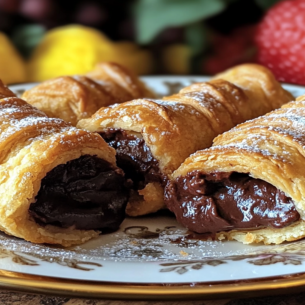 Chocolate Churro Pies