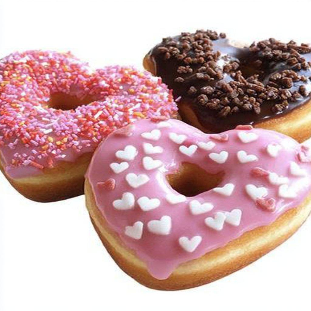 Heart Emoji Donuts