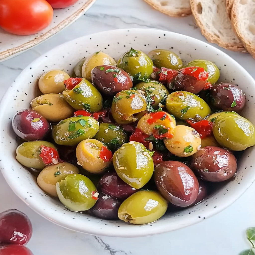 Italian Spicy Olives