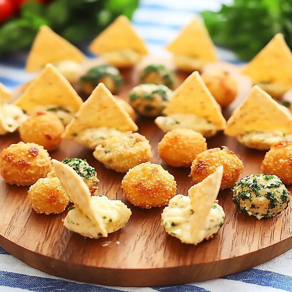Mini Queso Cheese Balls