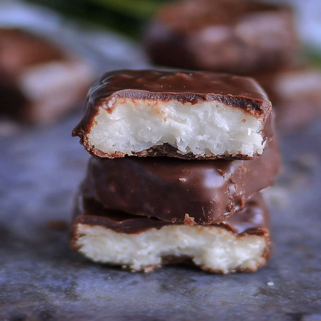 No Bake Coconut Bounty Bars