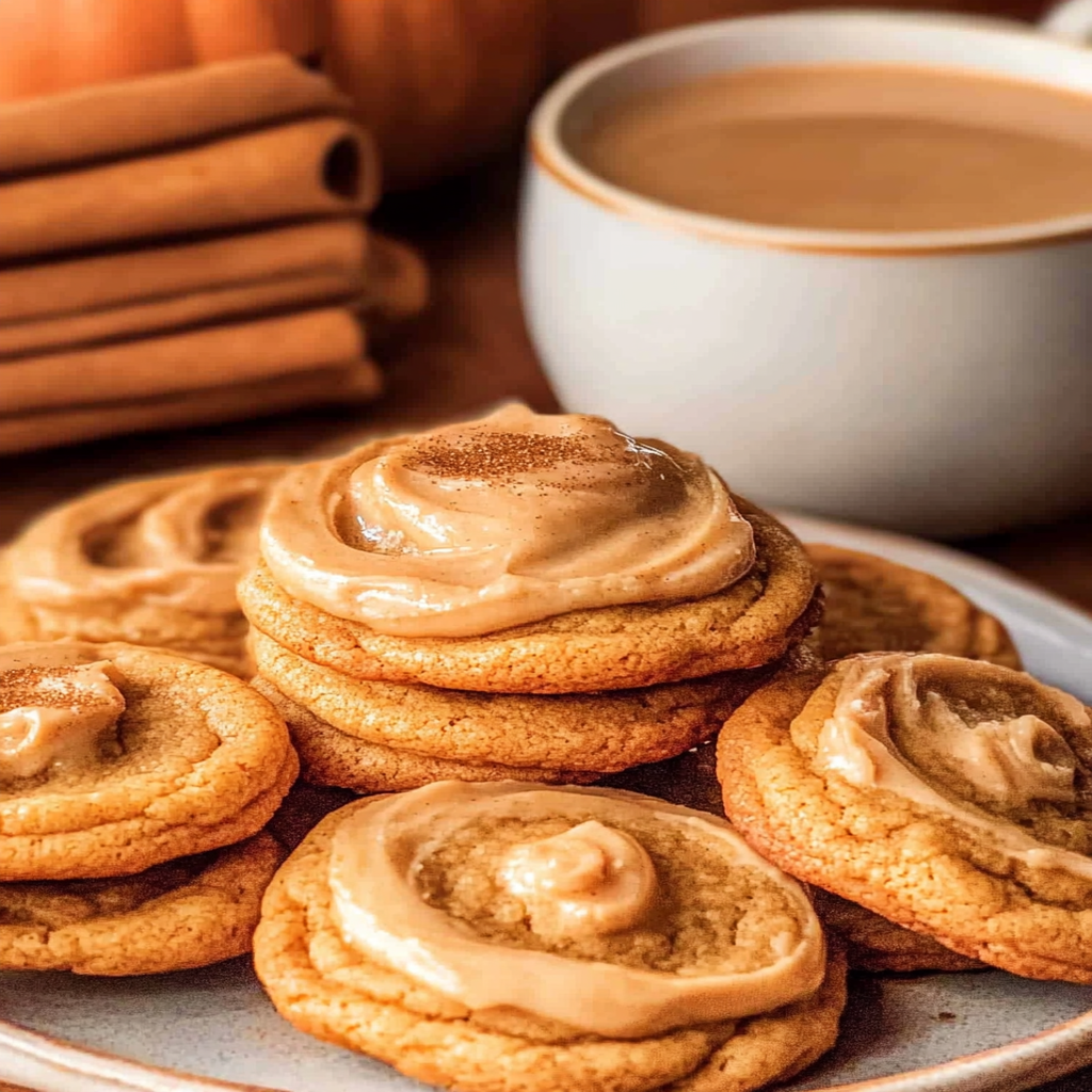 Pumpkin Spice Latte Cookies