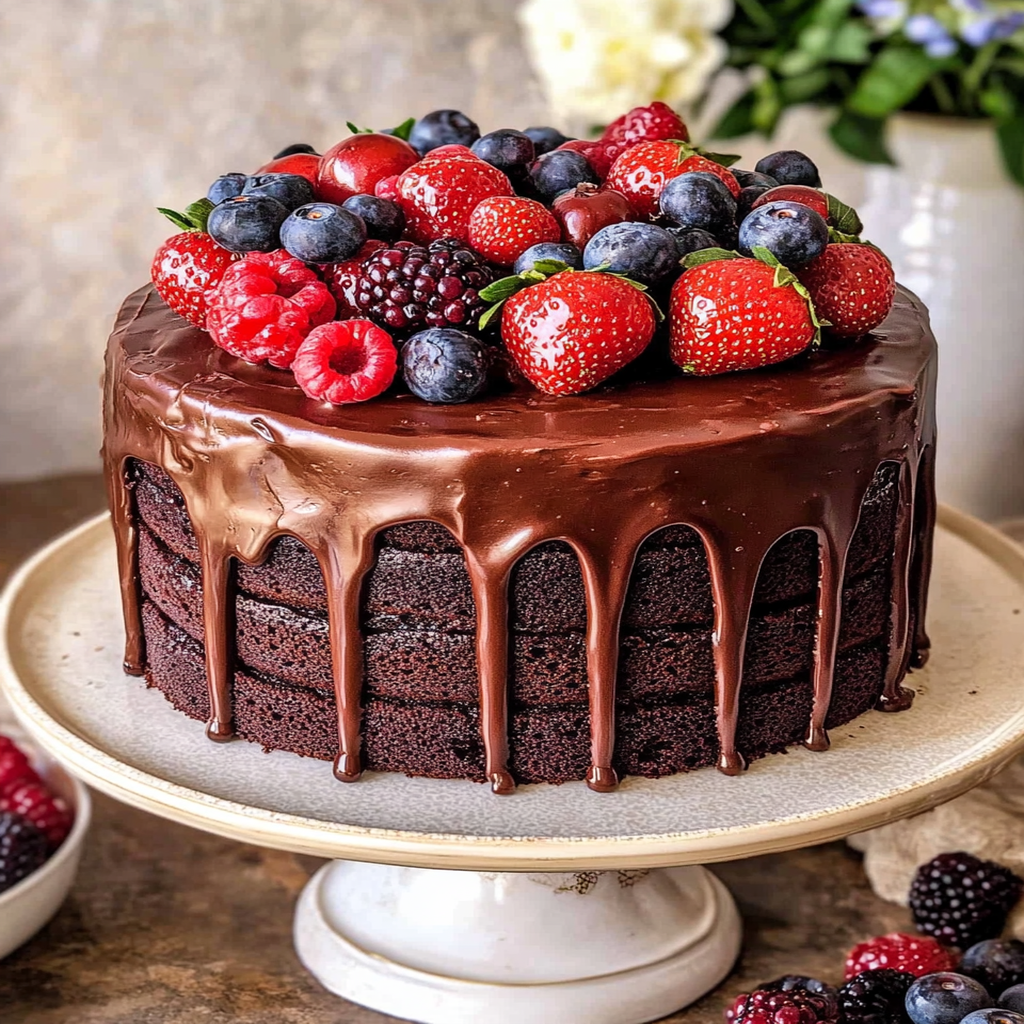 Chocolate Berry Cake