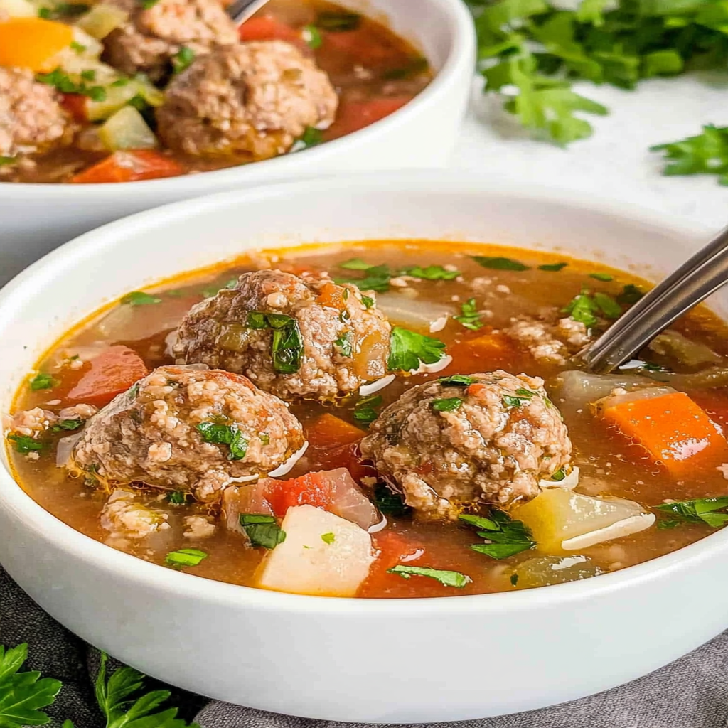 Albondigas Mexican Meatball Soup