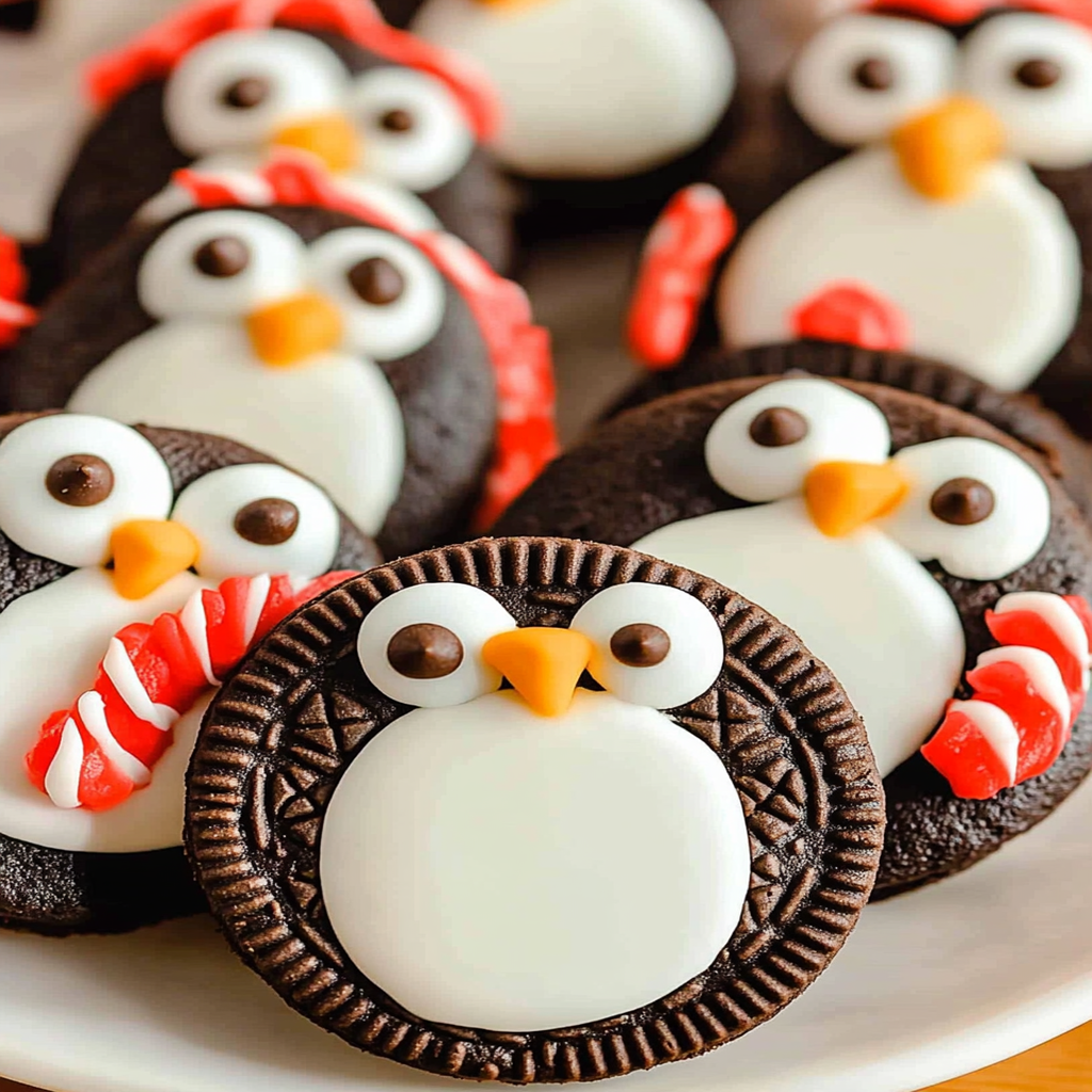 Cute and Easy Oreo Penguin Cookies