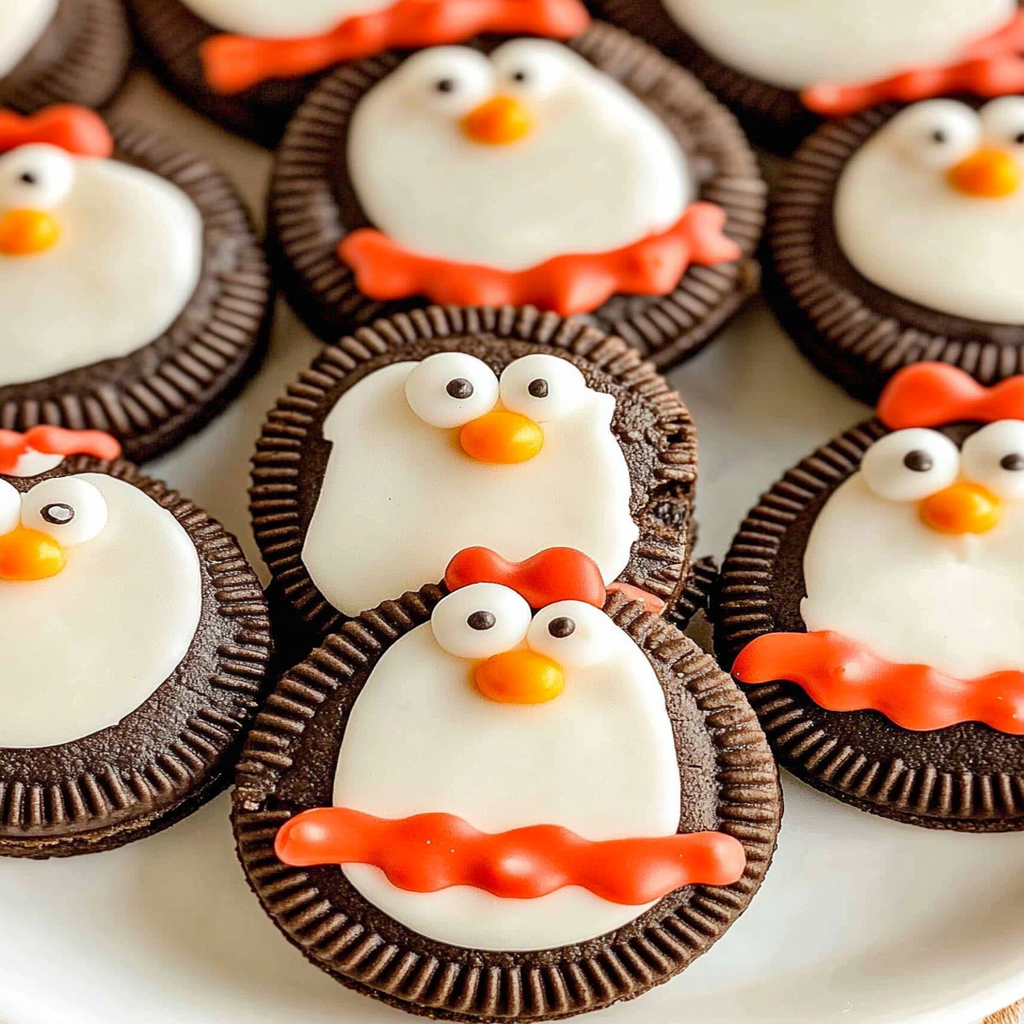Cute and Easy Oreo Penguin Cookies