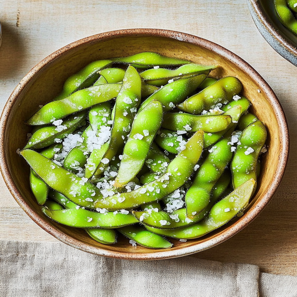 Edamame with Sea Salt
