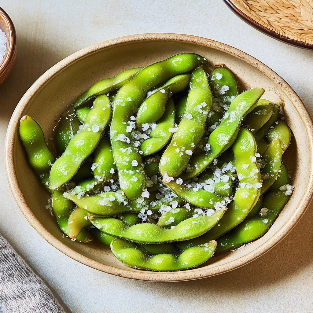 Edamame with Sea Salt