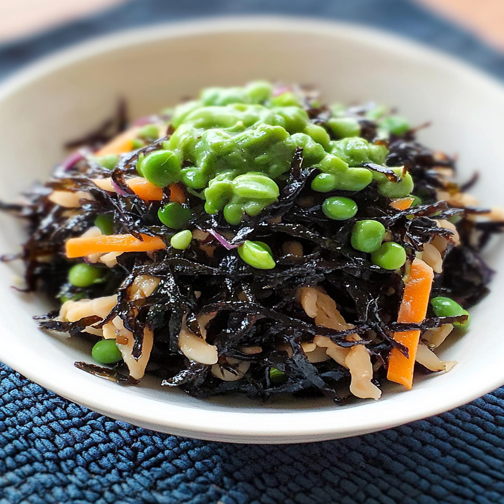 Hijiki Salad (Seaweed Salad)