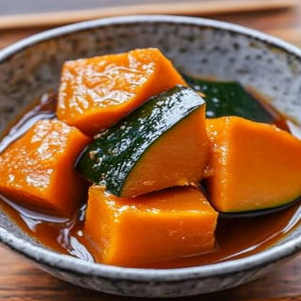 Kabocha no Nimono (Simmered Pumpkin)