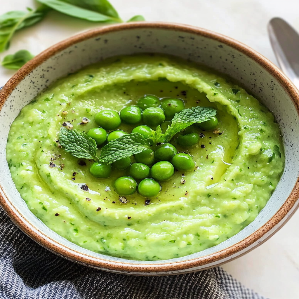 Peas & Mint Purée