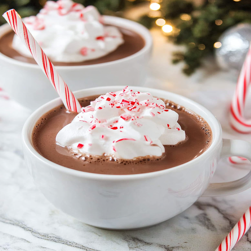 Peppermint Hot Chocolate