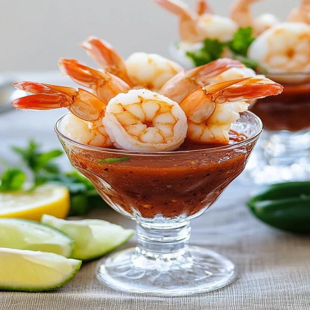 Shrimp Cocktail with Spicy Sauce