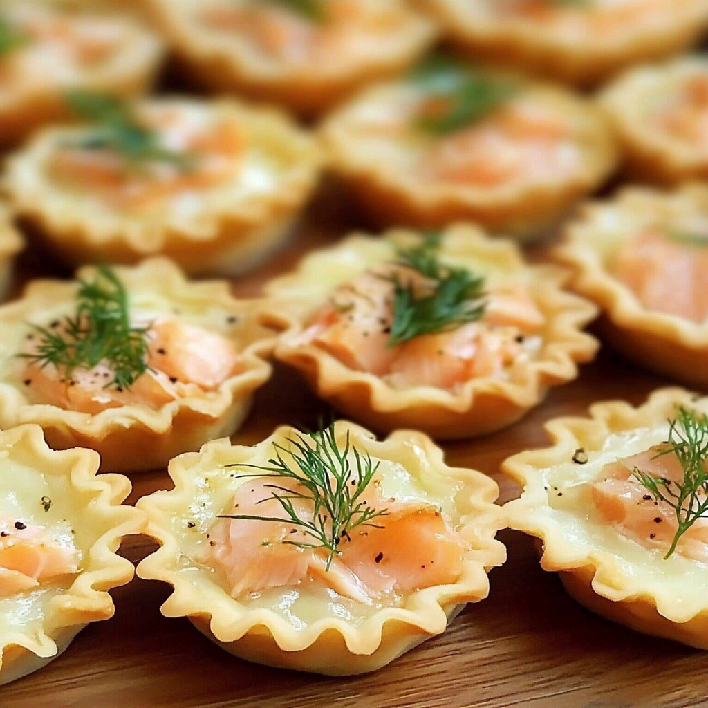Smoked Salmon Mini Tarts