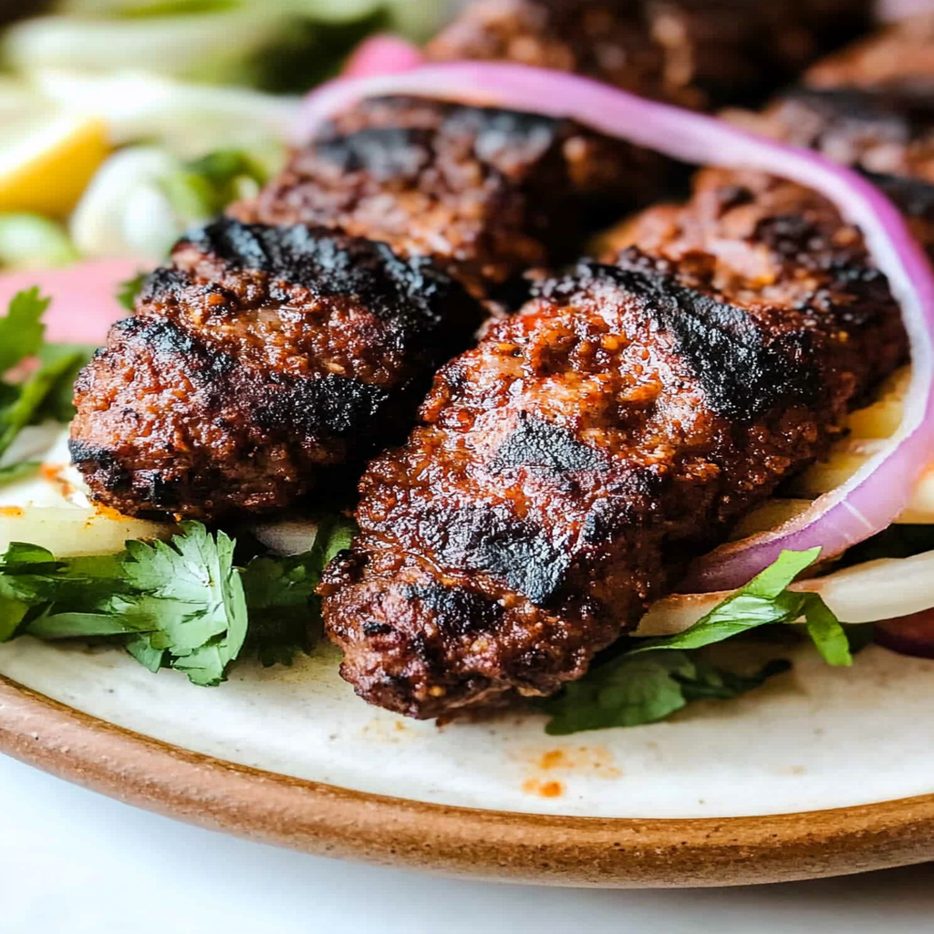 Adana Kebab (Spicy Ground Meat Kebab)