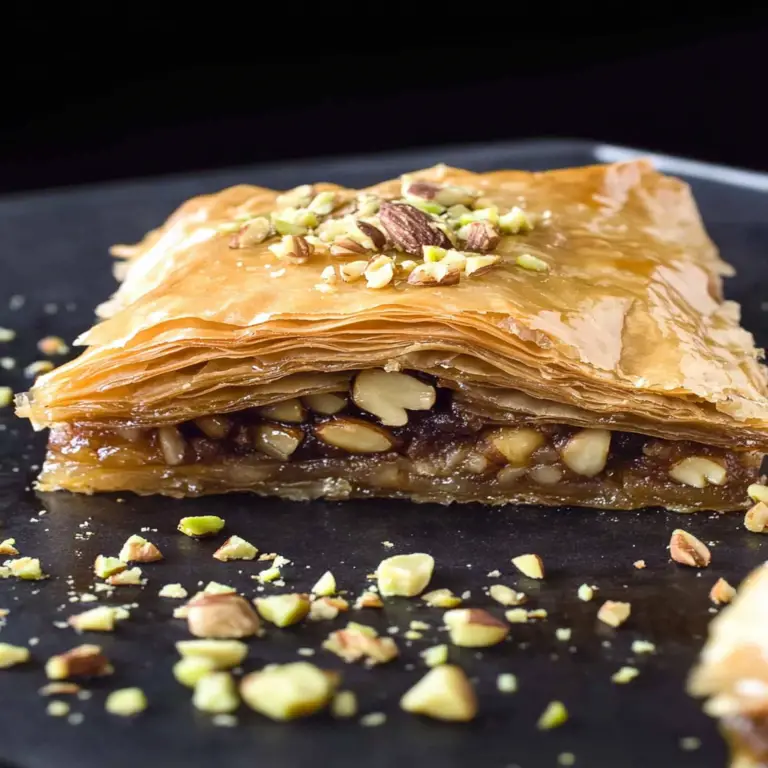 Baklava (Layered Pastry with Nuts and Syrup)