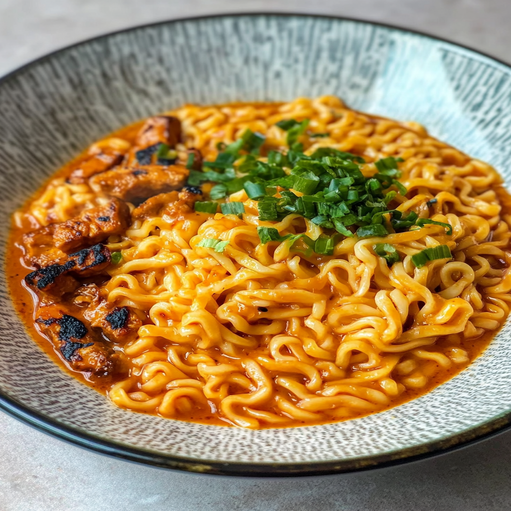 Easy Buldak Ramen