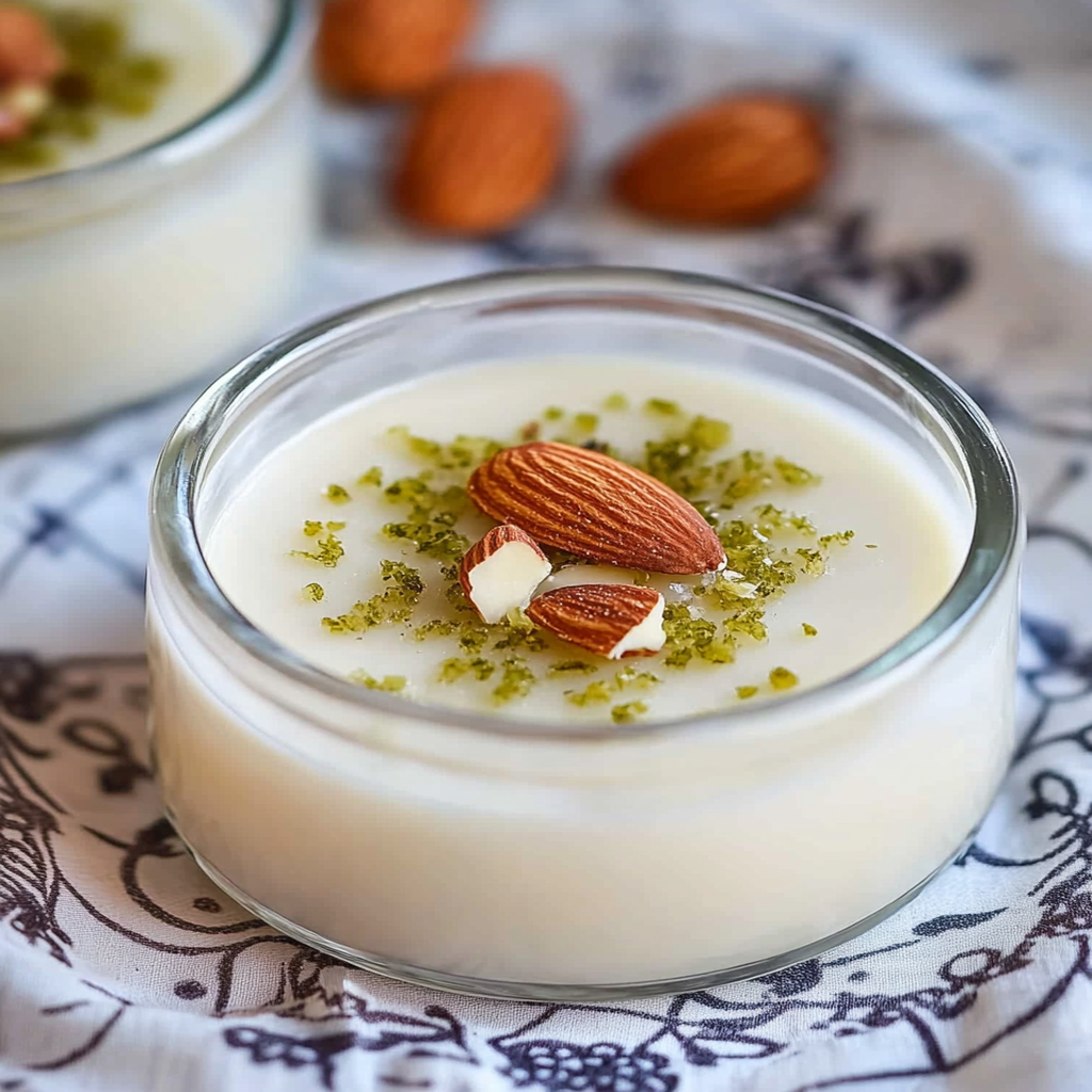 Keşkül Almond Pudding