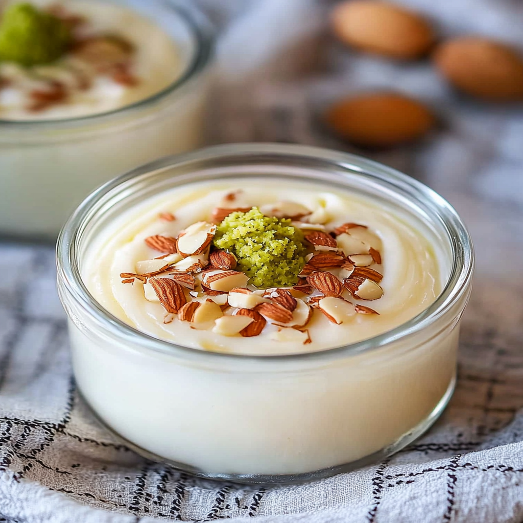 Keşkül Almond Pudding