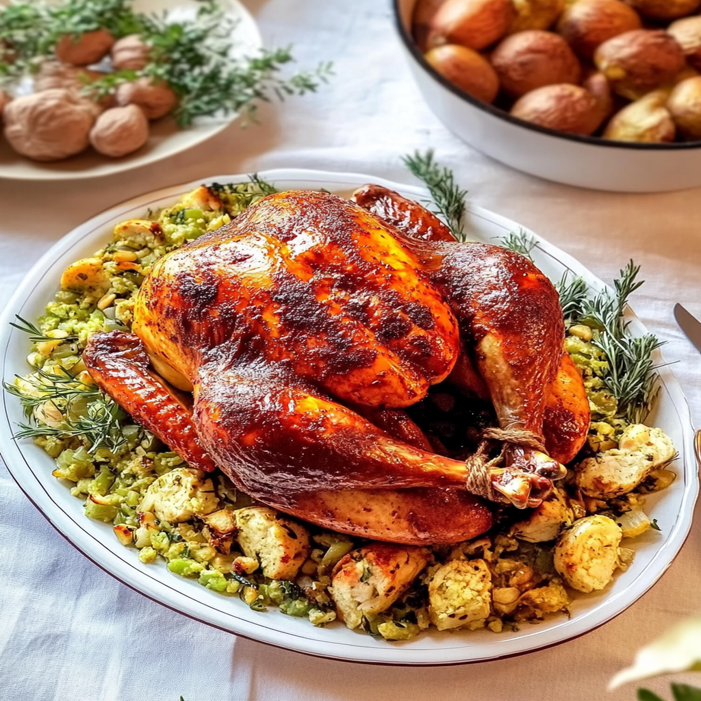 Mexican Turkey Recipe (Pavo Navideño)