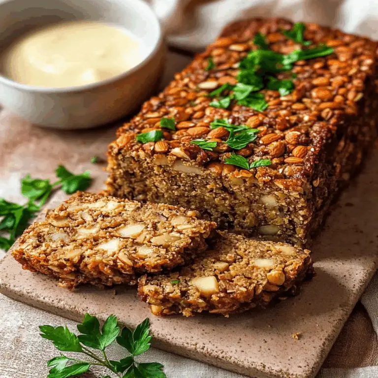 Nut Roast – Vegan