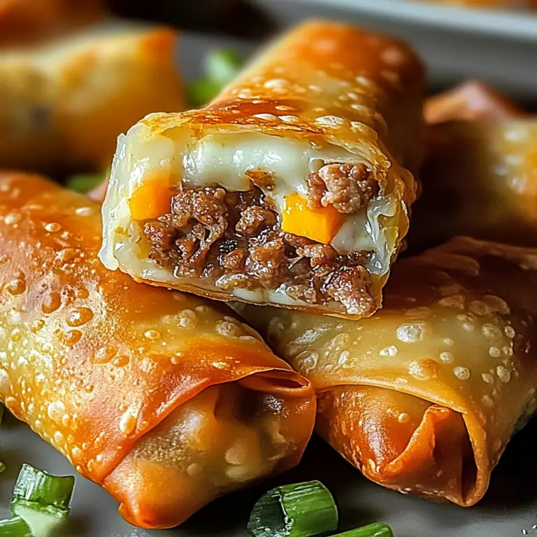 Crispy Philly Cheesesteak Egg Rolls