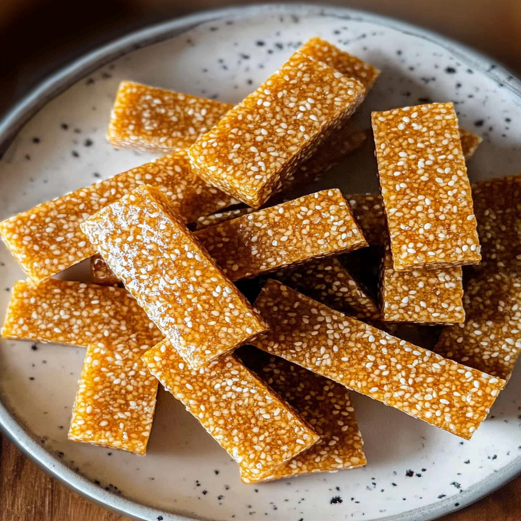 Crunchy Sesame Candy