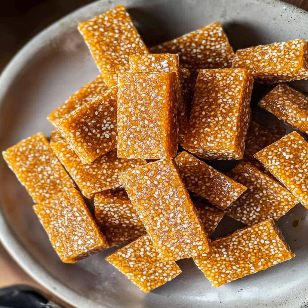 Crunchy Sesame Candy