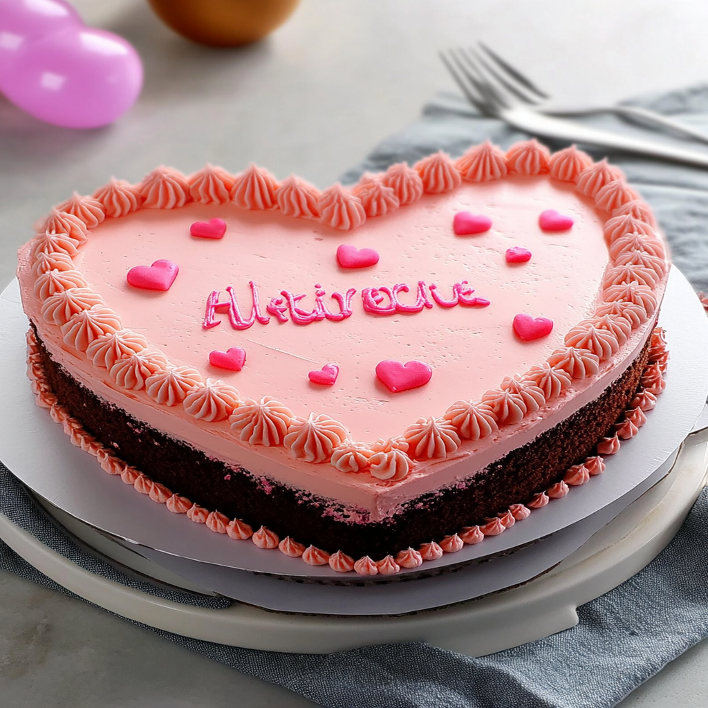 Heart Shaped Cake
