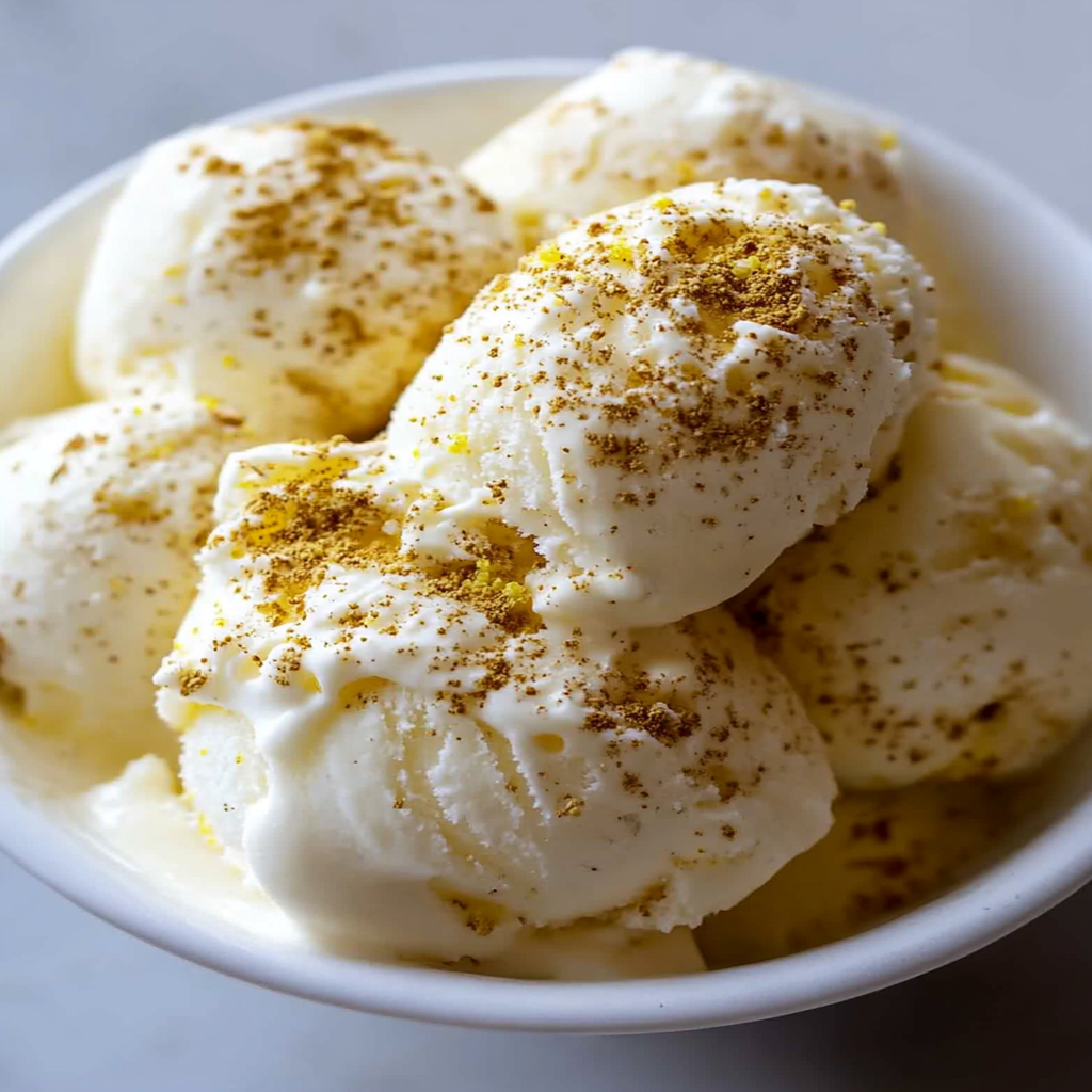 Homemade Elastic Turkish Ice Cream