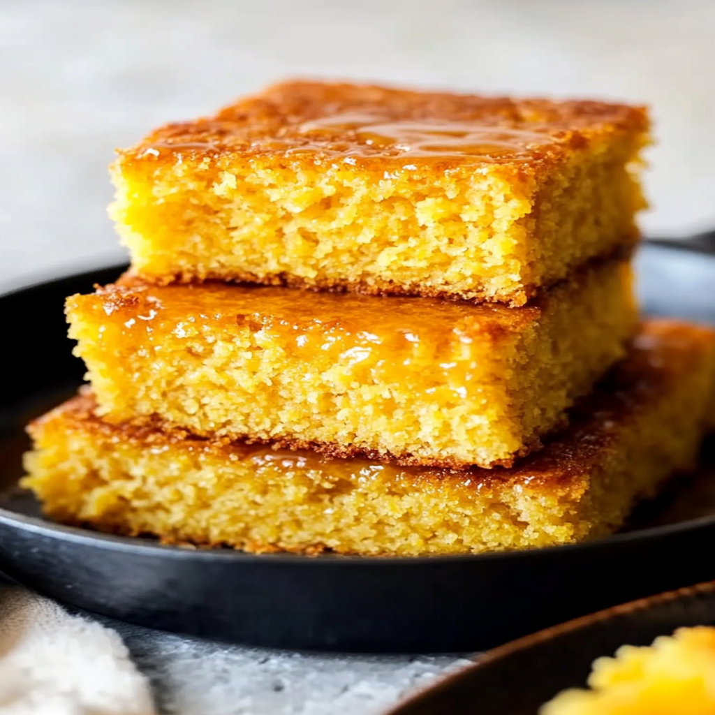 Skillet Honey Butter Cornbread