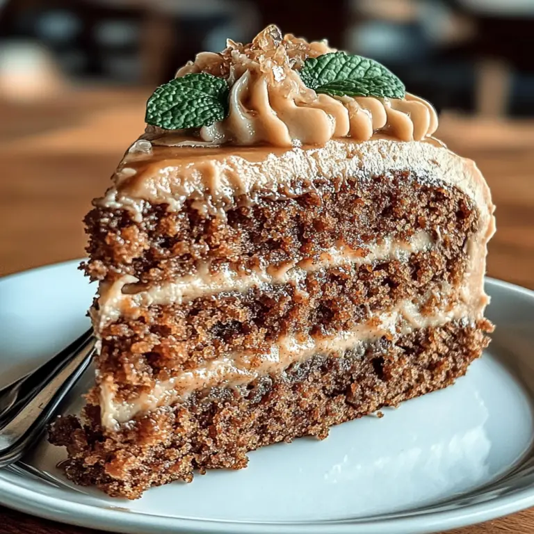 Cucumber Watergerbread Cake with Cinnamon Molasses Frosting