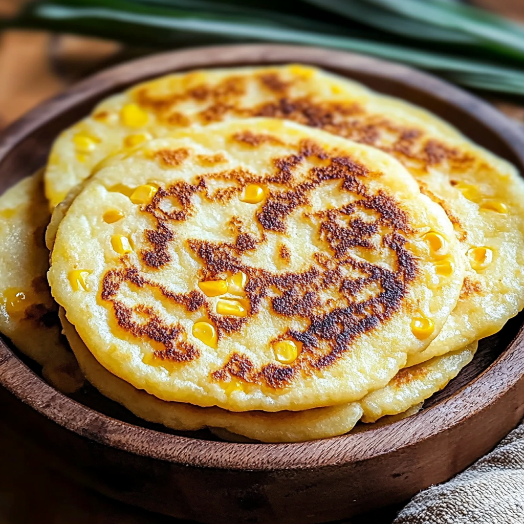 Melt-in-Your-Mouth Venezuelan Sweet Corn Cachapas Delight