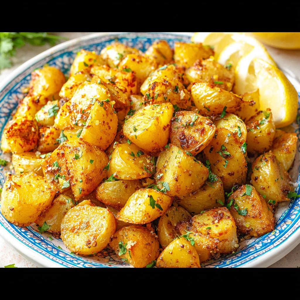 Batata Harra: Zesty Crispy Roasted Potatoes Delight - Non Stop Recipes